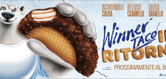 Algida conferma: torna il Winner Taco, il gelato-icona degli anni '90 ...