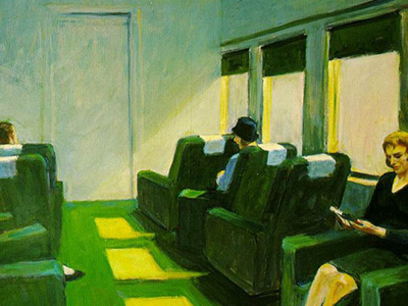 Edward Hopper, "Chair Car" | Si24